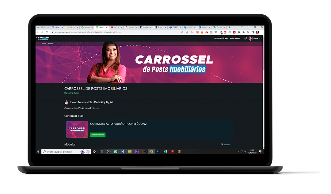 Carrossel de Posts - Ellas Marketing Digital